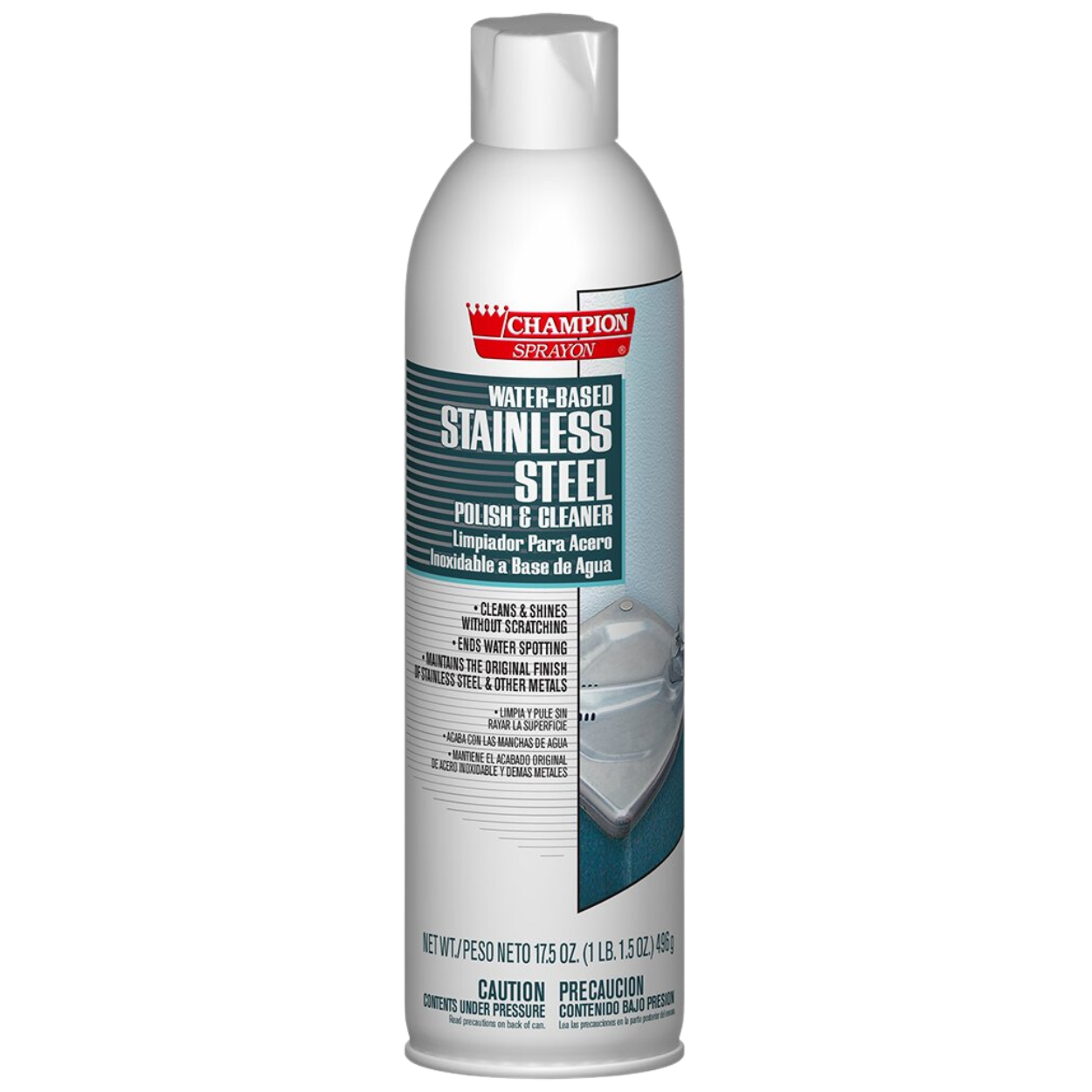Champion Sprayon Water-Based Stainless Steel Cleaner 12/cs – Source One ...