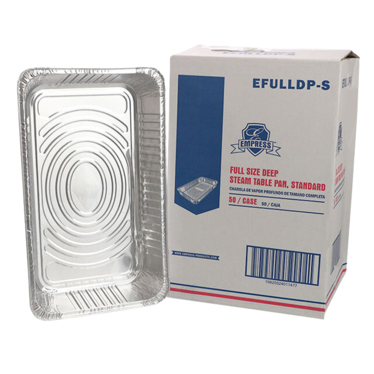 Empress Full Deep Steam Pan Aluminum 50/cs – Source One Distributors