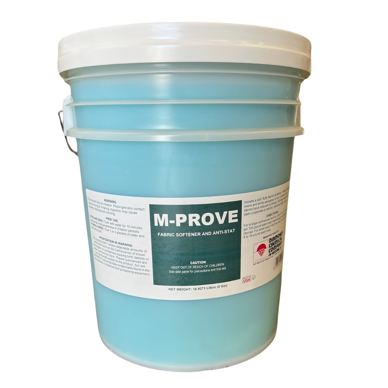 M-Prove Fabric Softener and Anti-Stat 5gal – Source One Distributors
